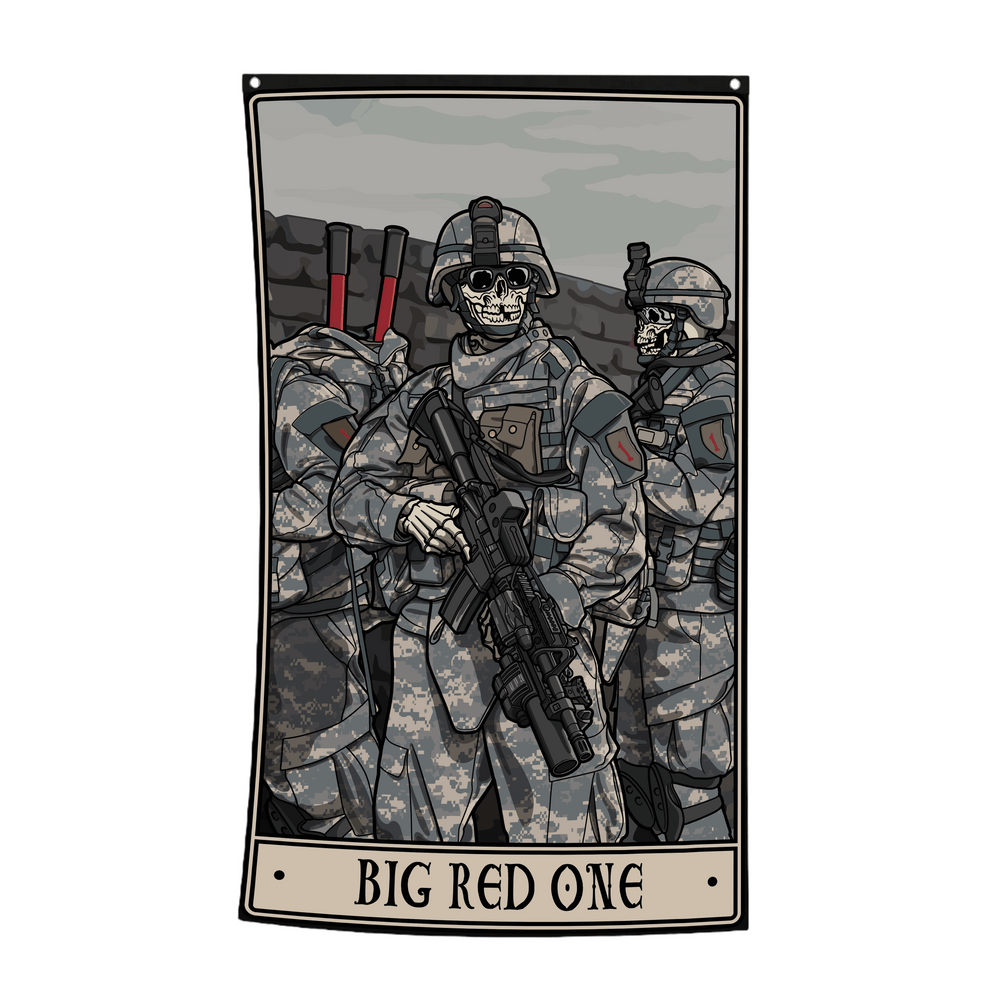 Big Red One Flag – pltdaddy