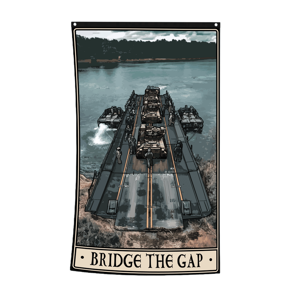 Bridge The Gap Flag – pltdaddy