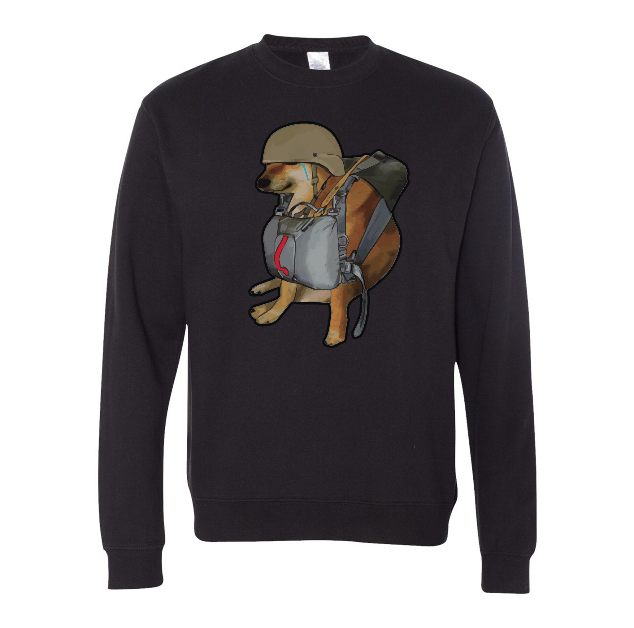 Airborne Cheems Sweatshirt – pltdaddy