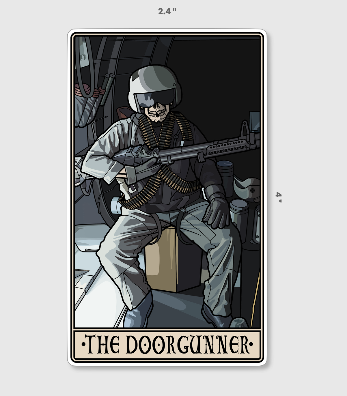 Door Gunner Sticker – pltdaddy