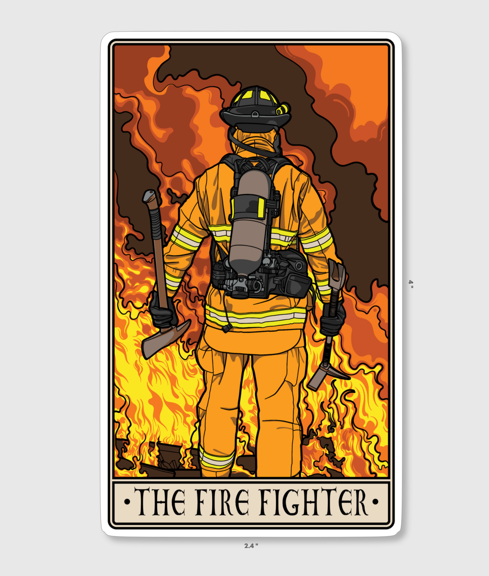 Firefighter Sticker – pltdaddy