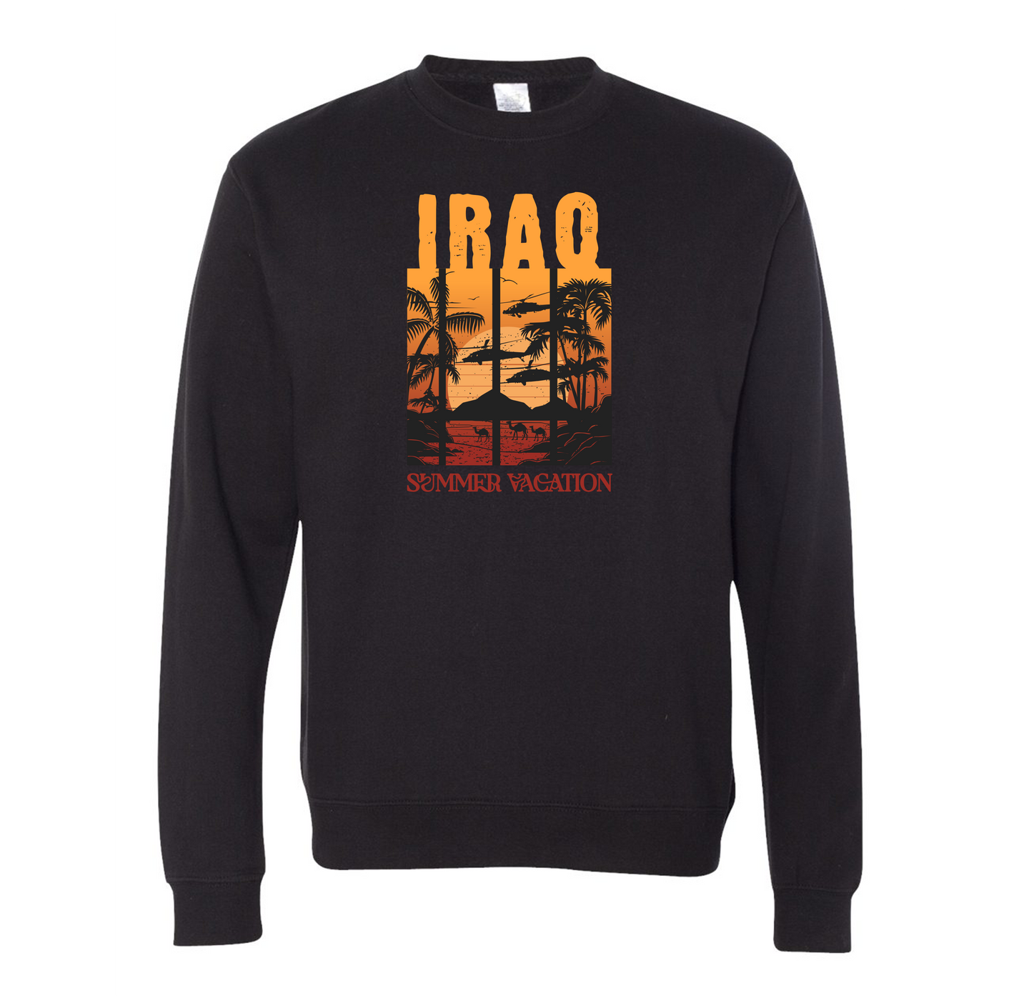 Iraqi Vacation Sweatshirt – pltdaddy