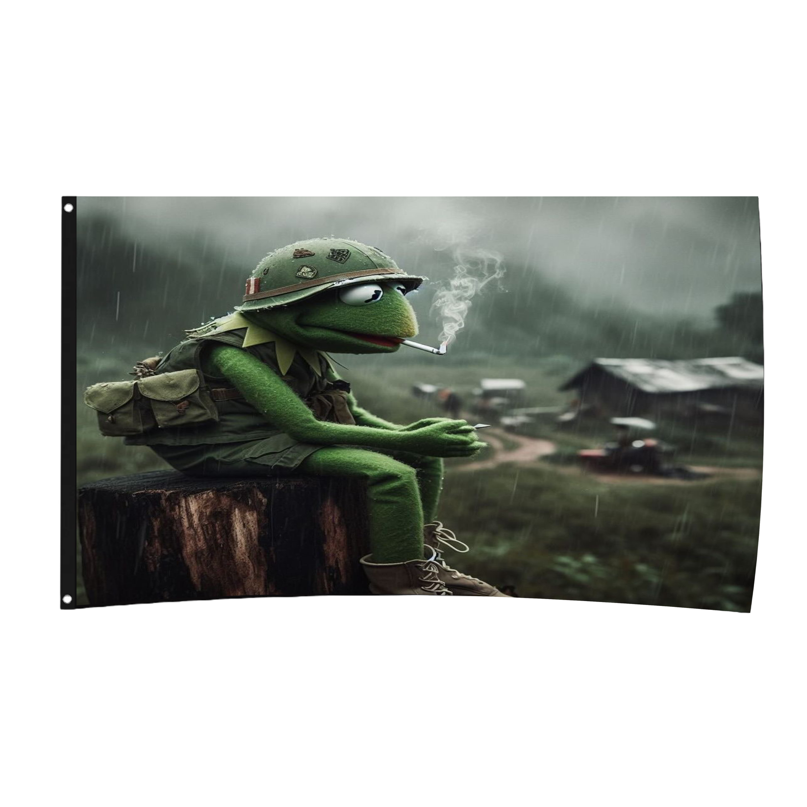 Kermitting War Crimes Flag – pltdaddy