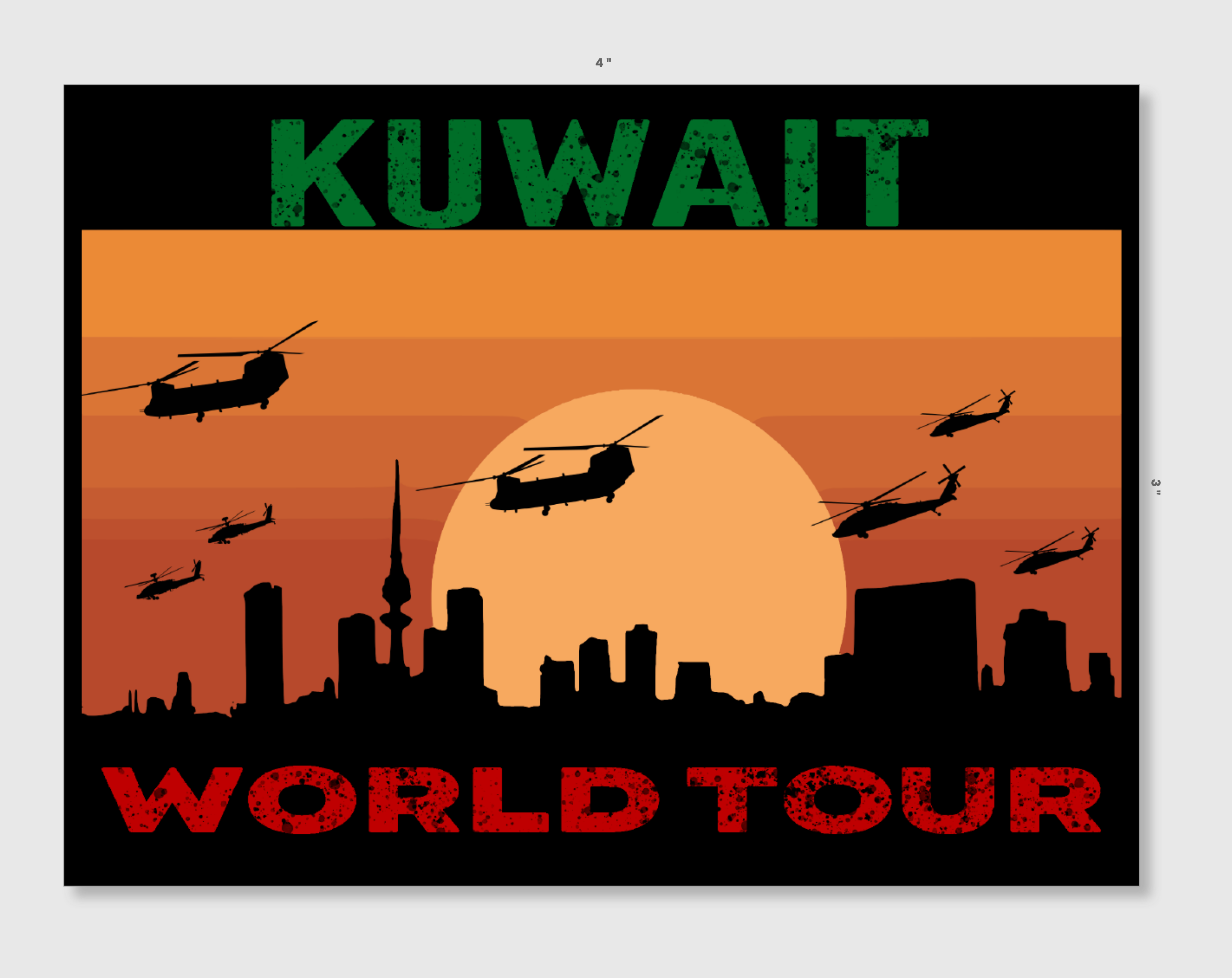 Kuwait Sticker – pltdaddy
