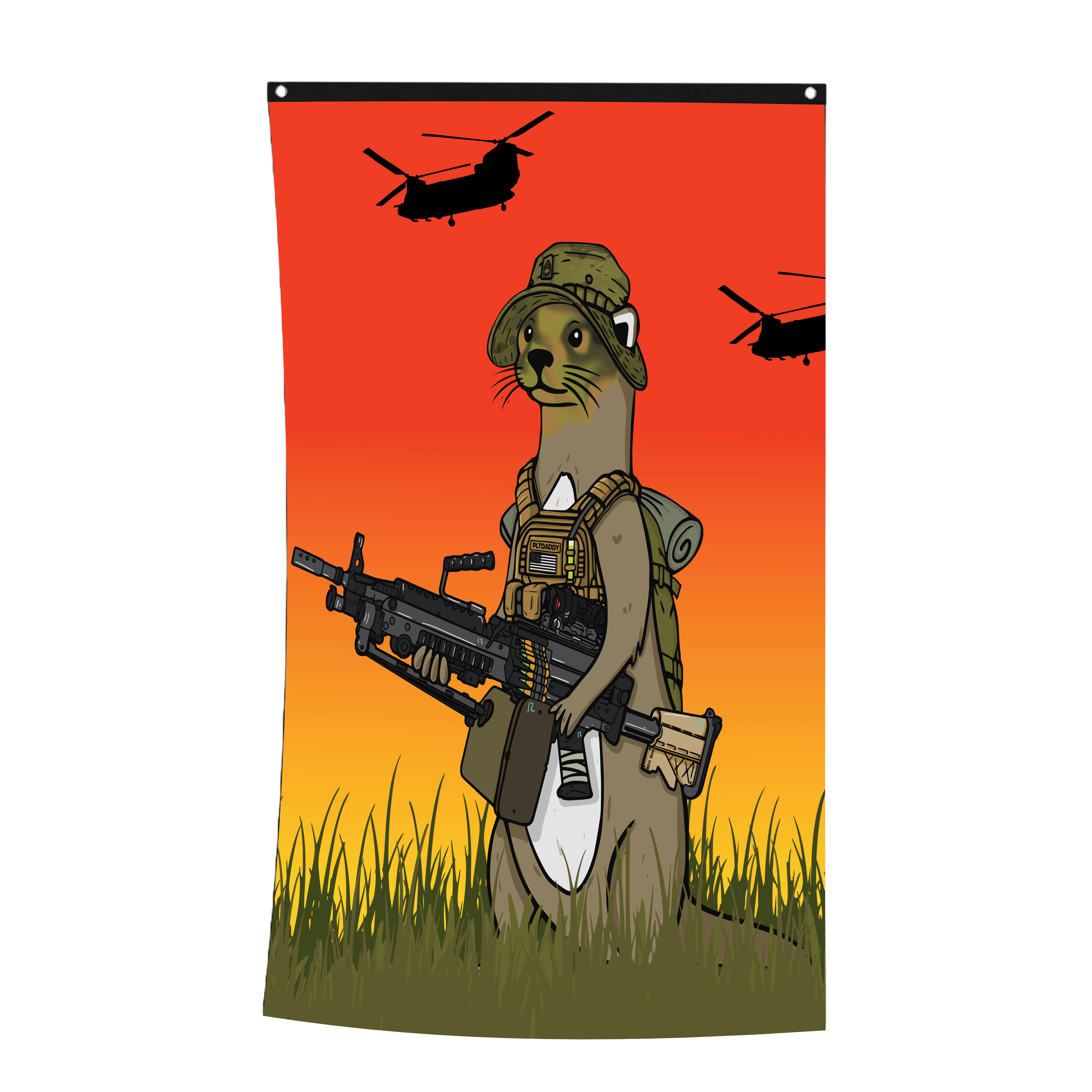 Otter Flag – pltdaddy