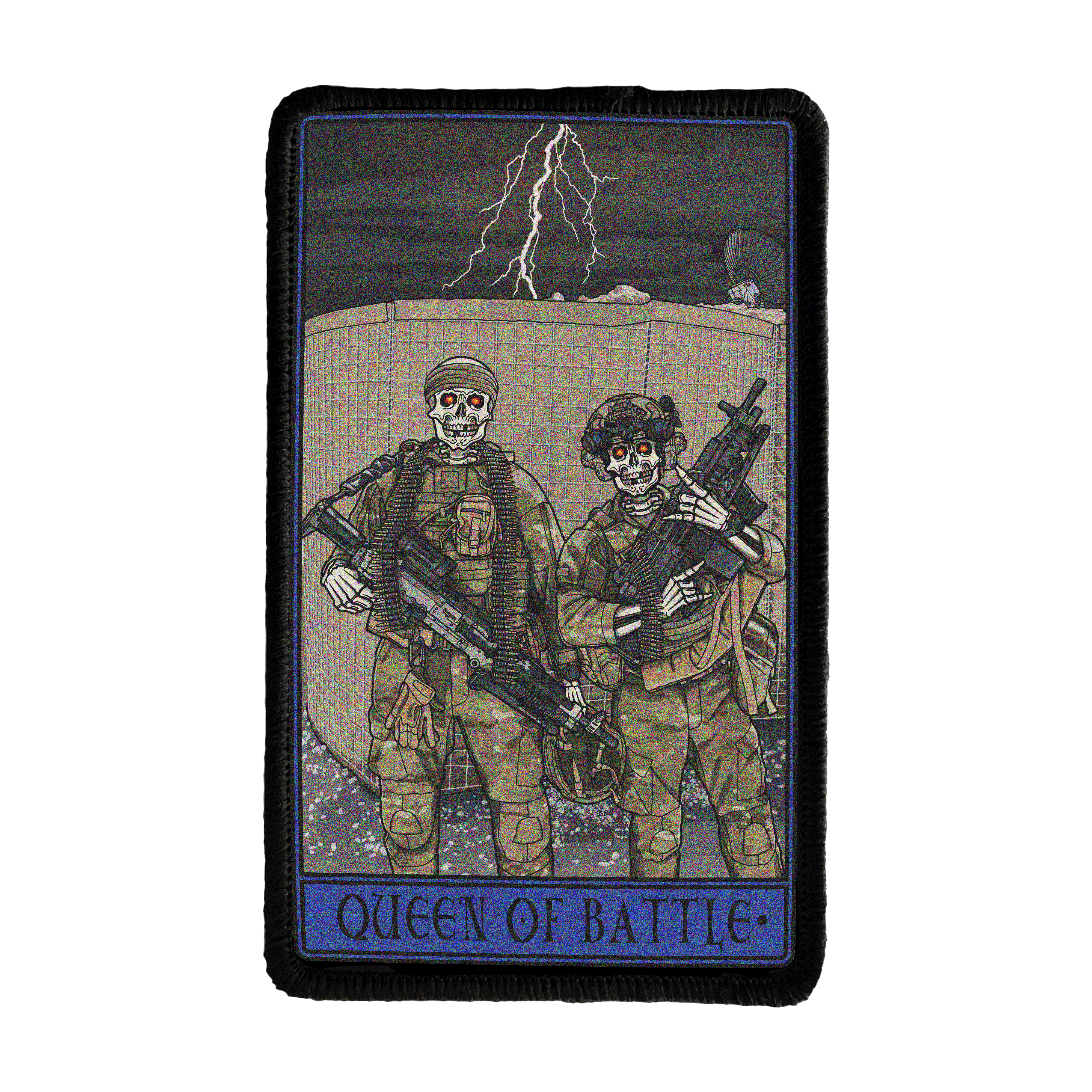 Queen Of Battle Patch – pltdaddy