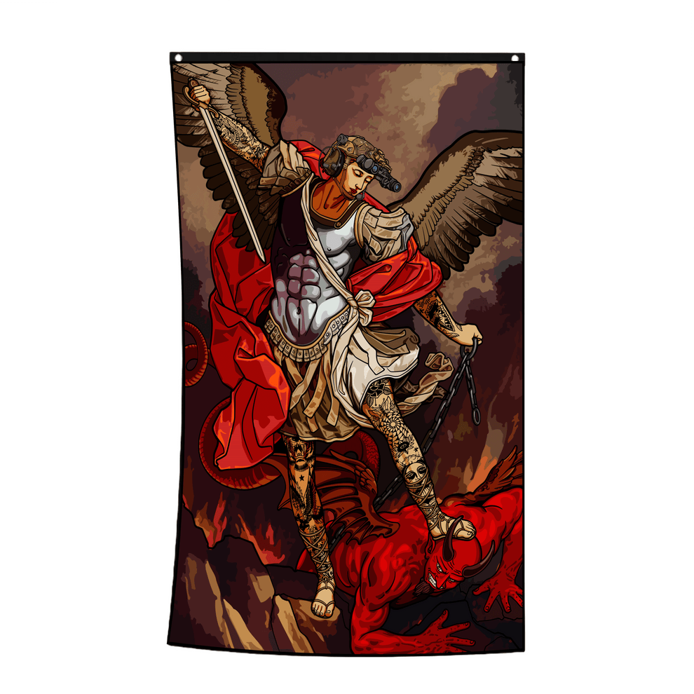 Saint Michael Flag – pltdaddy