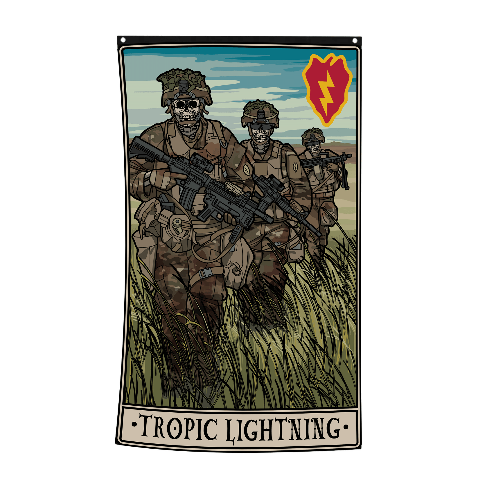 Tropic Lightning Flag – pltdaddy